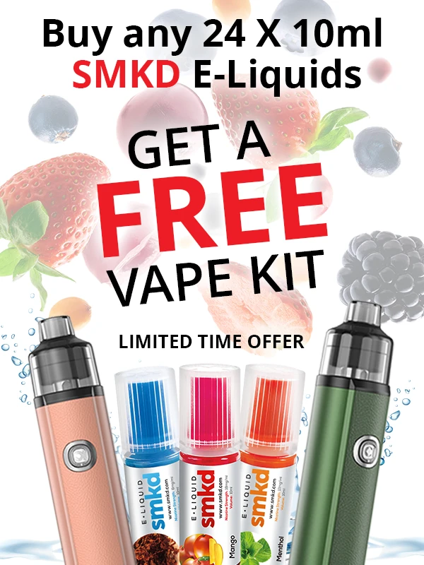 SMKD Vape Shop - FREE UK Wide Vape Delivery